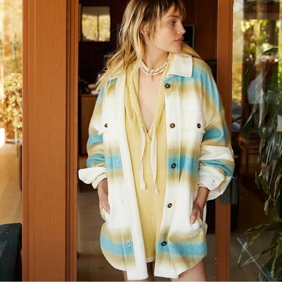Free People | Jackets & Coats | Nwt Free Peopleruby West Coast Jacket ...